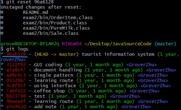 Git常用命令简介 | GroverZhu 札记